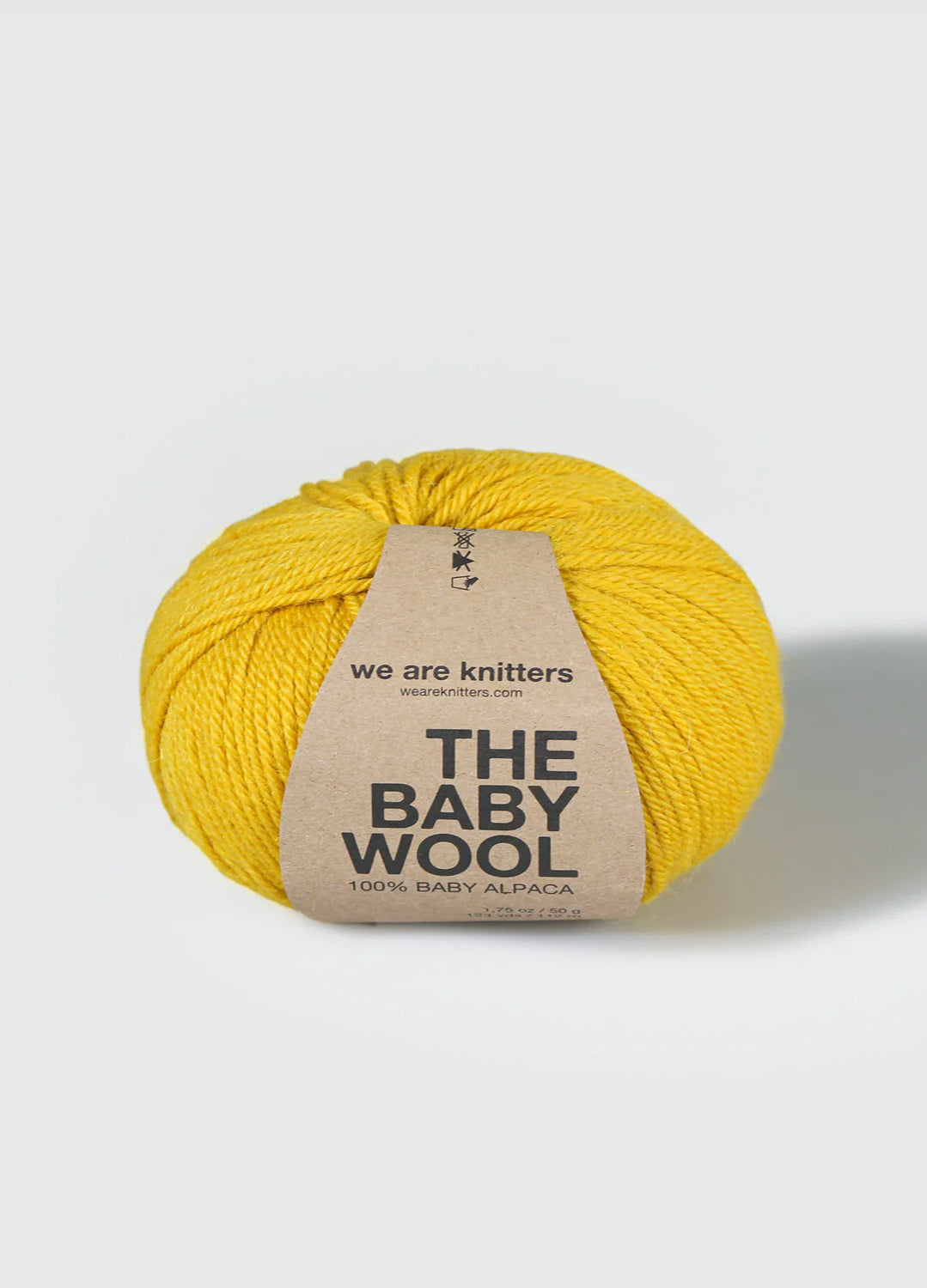 Baby Alpaca Gen Z Yellow – We Are Knitters