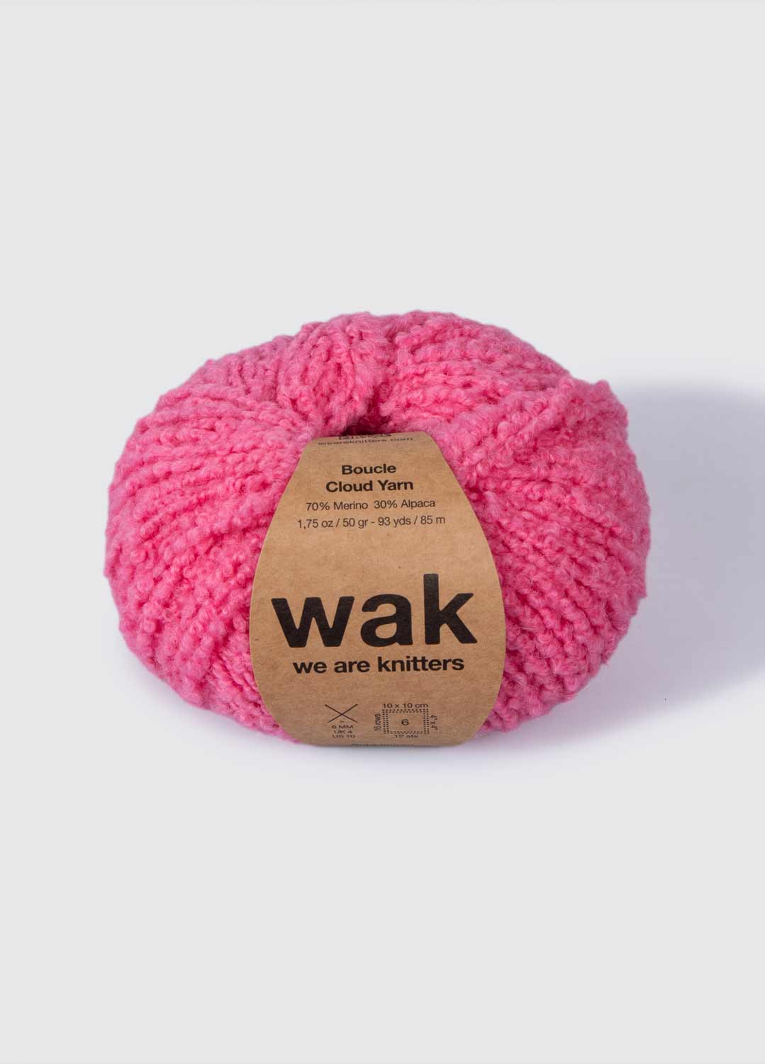 The Boucle Cloud Yarn Bubblegum – We Are Knitters