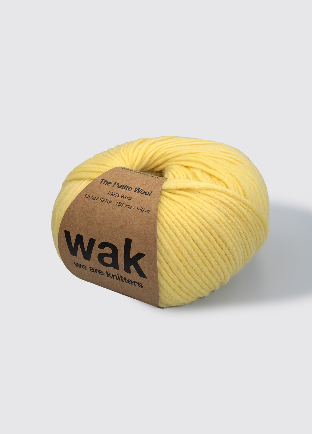 Petite Wool Gen Z Yellow – We Are Knitters