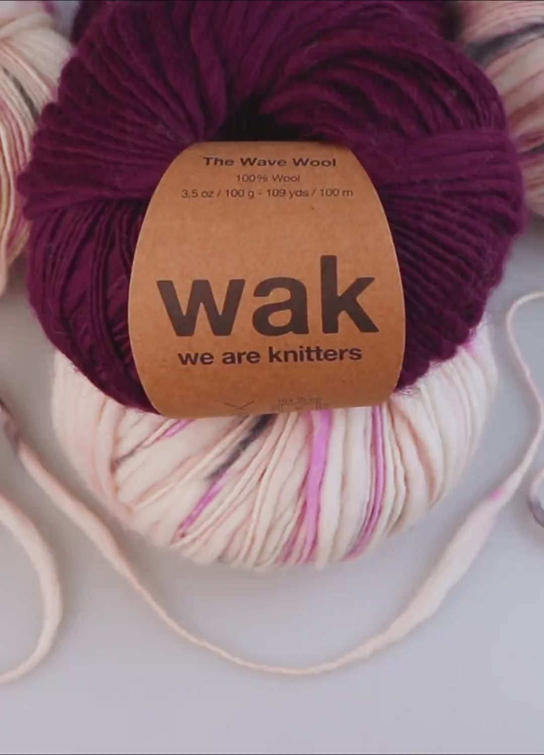 The Wave Wool Flamingo - Limited Edition – We Are Knitters