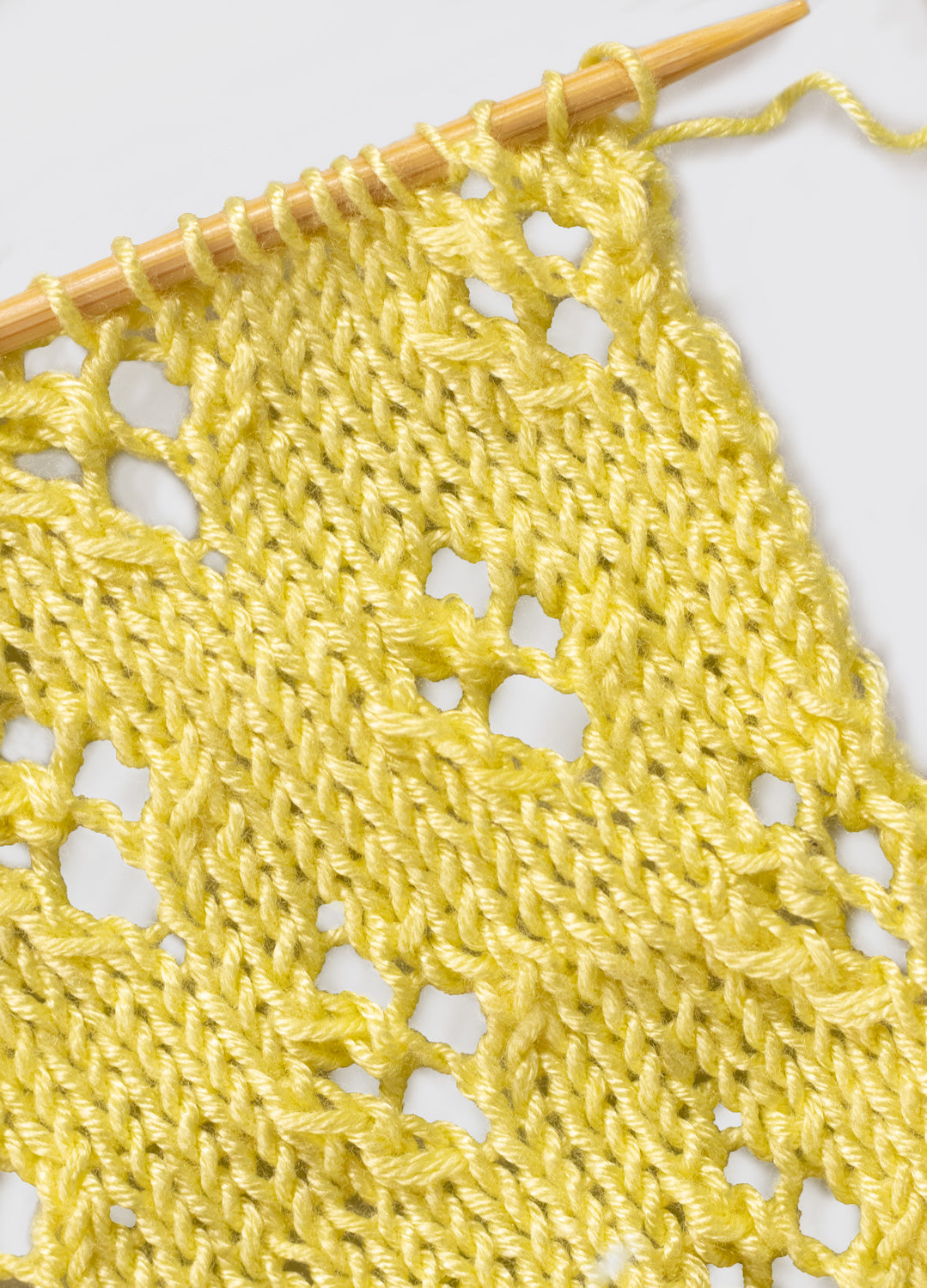 Bamboo Lace Lemon - Last Units – We Are Knitters
