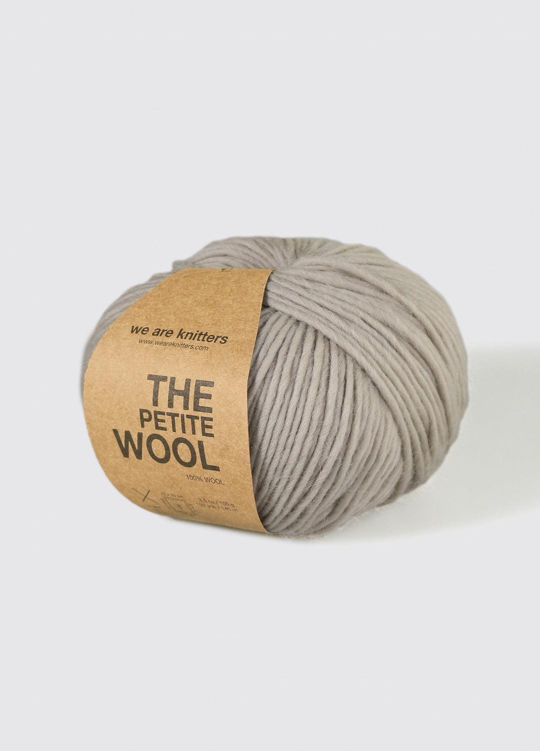 Petite Wool Pearl grey – We Are Knitters