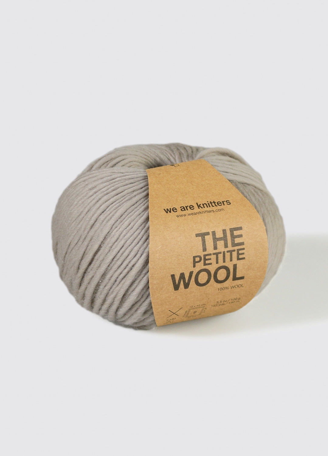 Petite Wool Pearl grey – We Are Knitters